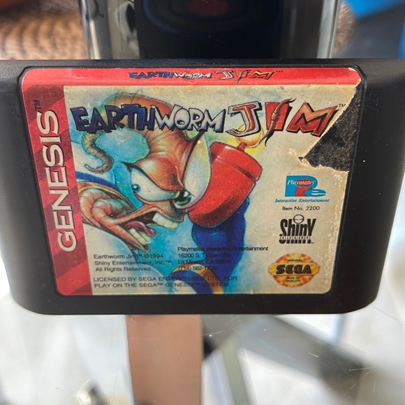 Genesis Sega | Video Games & Consoles | Genesis Sega Earthworm Jim 994 ...